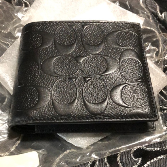 Coach | Accessories | Authentic Black Coach Wallet | Poshmark